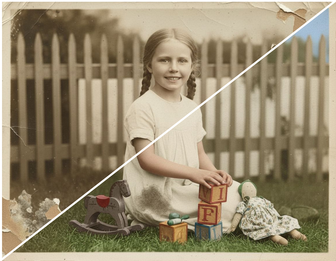 Photo restoration for dummies (a friendly guide for everyone) - clear ...