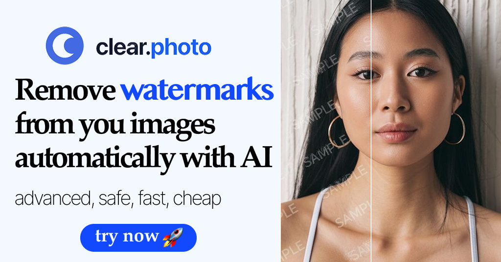 AI Watermark Remover - Remove Watermarks from Images | clear photo